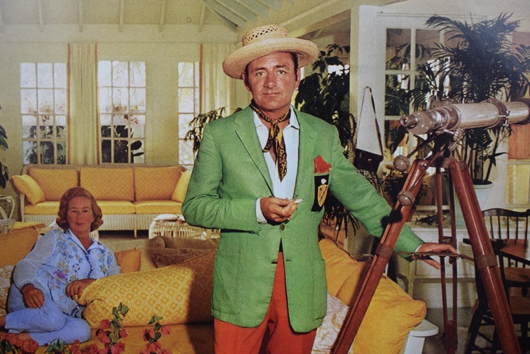 Slim Aarons - Slim Aarons W. Clifford Klenk Hog Island Bahamas c1974 ...