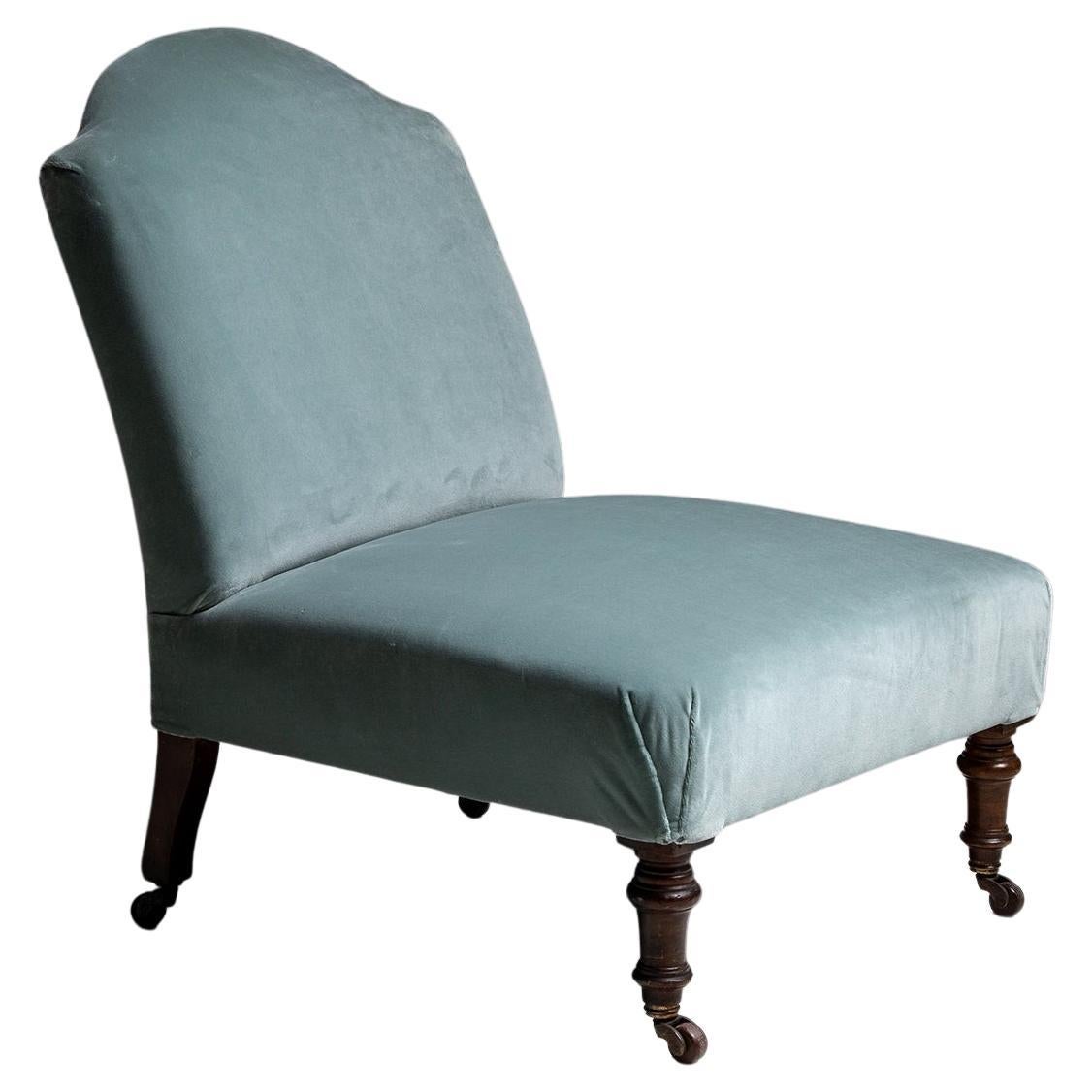 Rosewood Slipper Chair, England, circa 1840 For Sale at 1stDibs