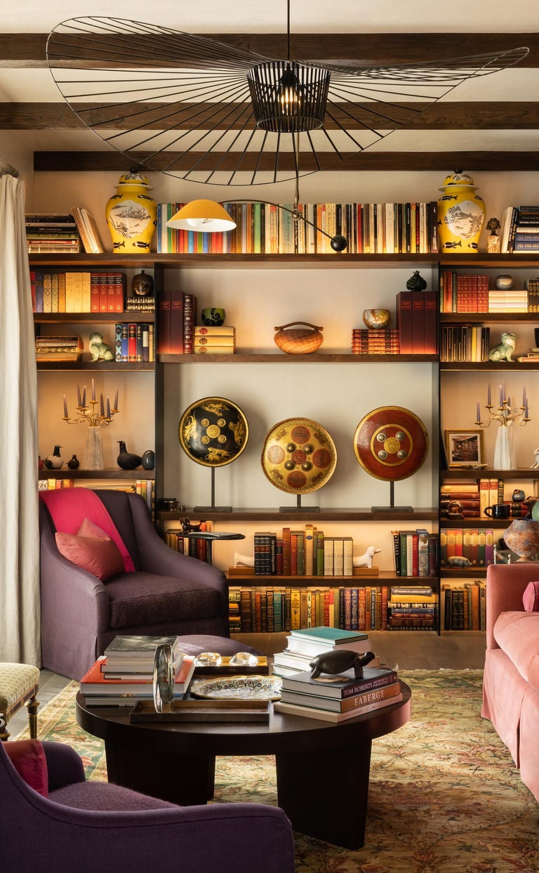 Slope Arms Slip-Covered Armchair For Sale at 1stDibs