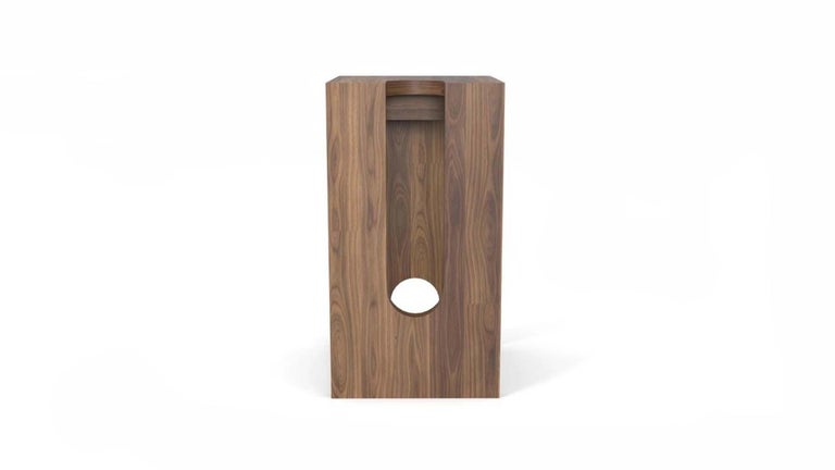 Slotted Side Table For Sale at 1stDibs