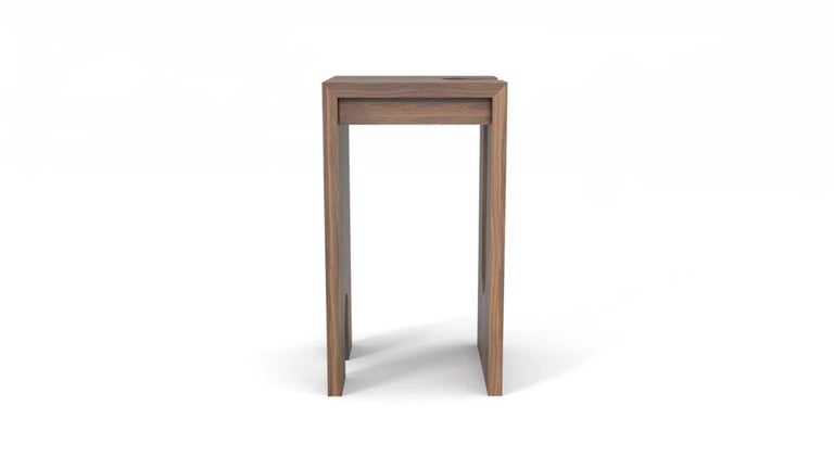 Slotted Side Table For Sale at 1stDibs