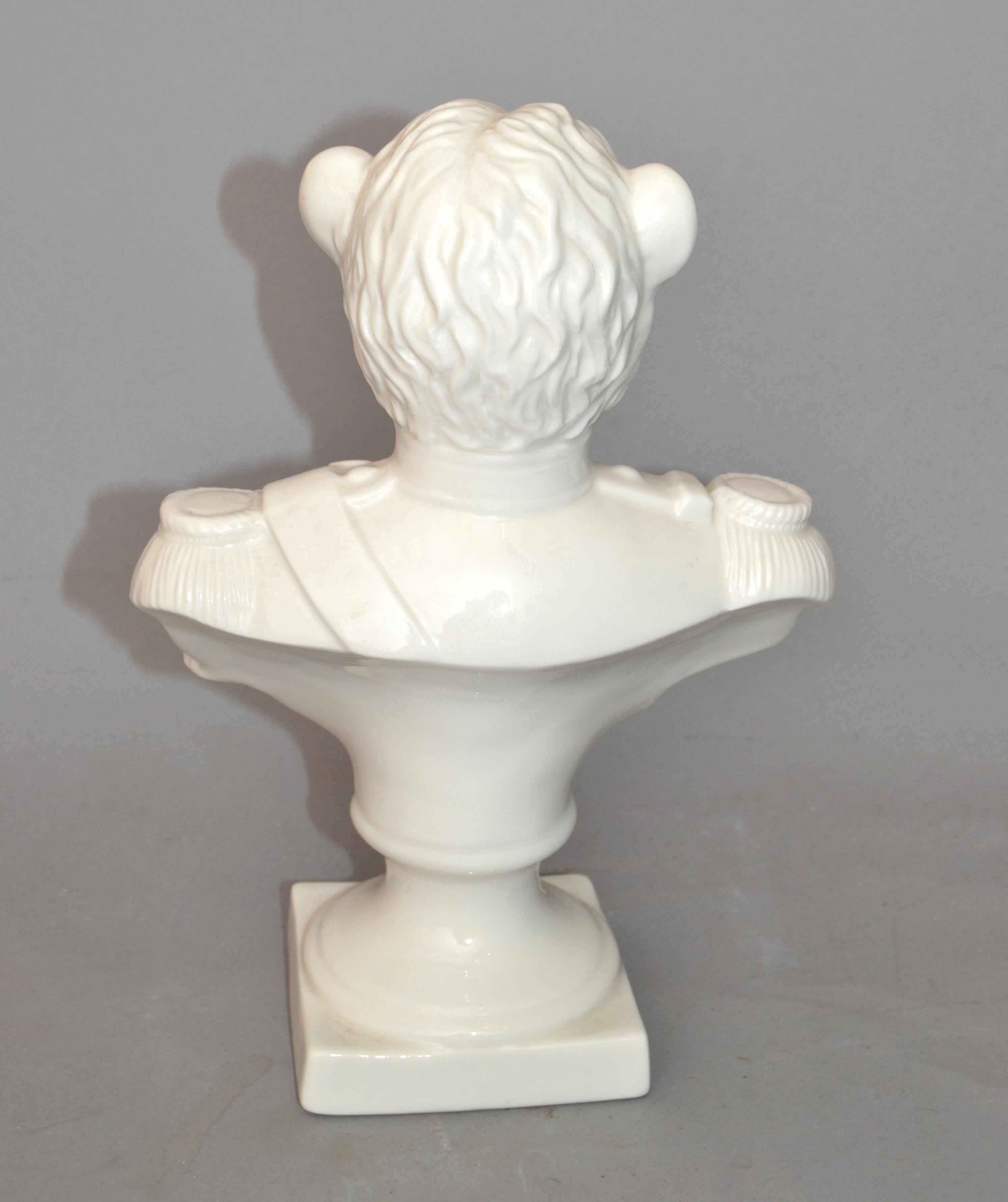 SLS Hotels Las Vegas Casino White Porcelain Monkey Bust Animal ...