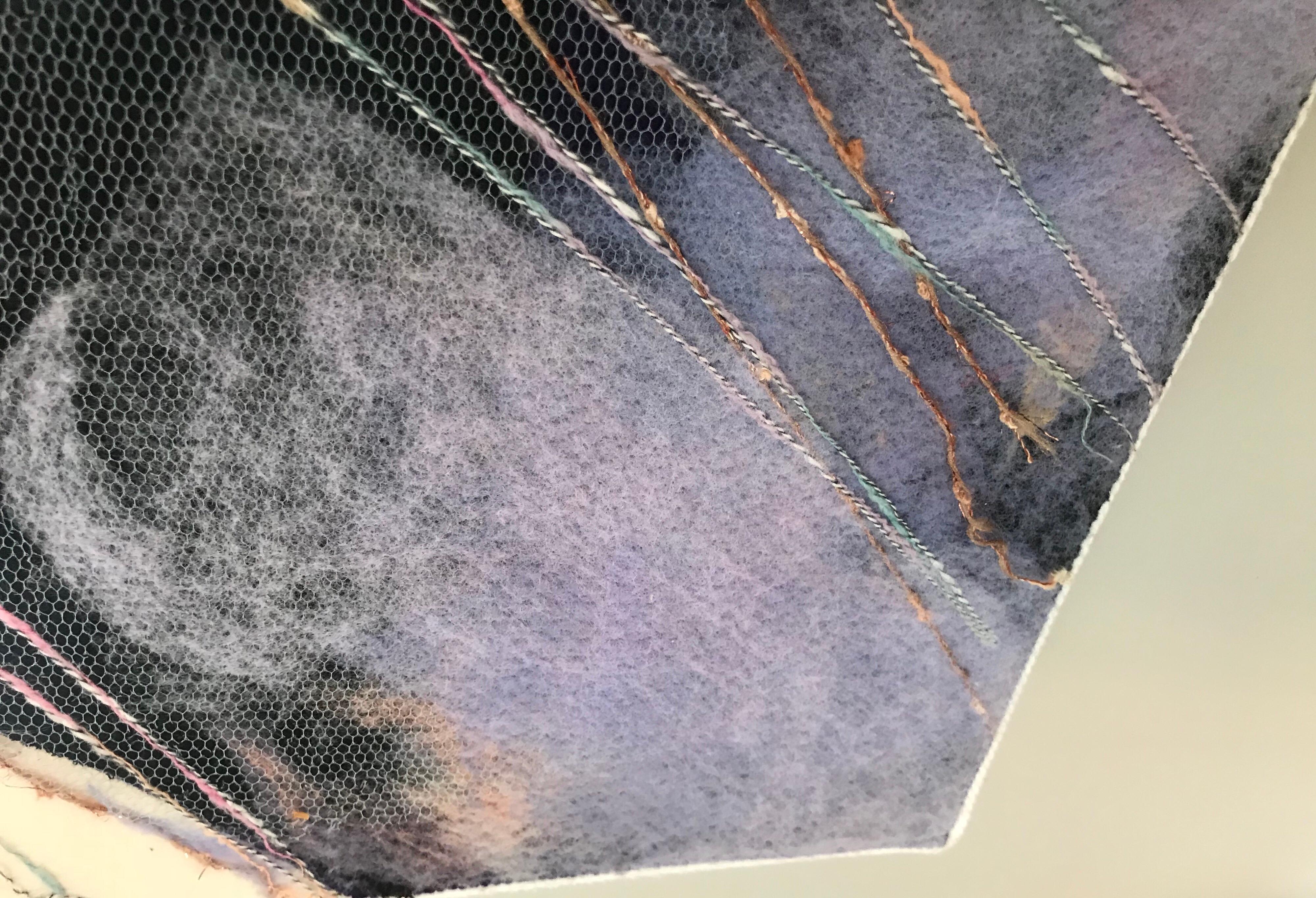 Smadar Livne Modernist Fiber Composition Abstract Wall Art Tapestry For ...
