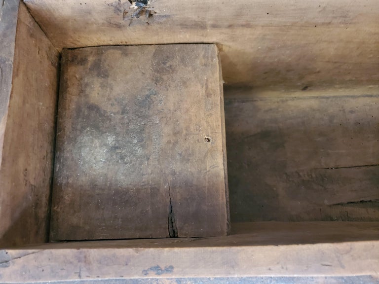 Small 16th Century Italian Renaissance Walnut Cassone or Marriage Chest ...