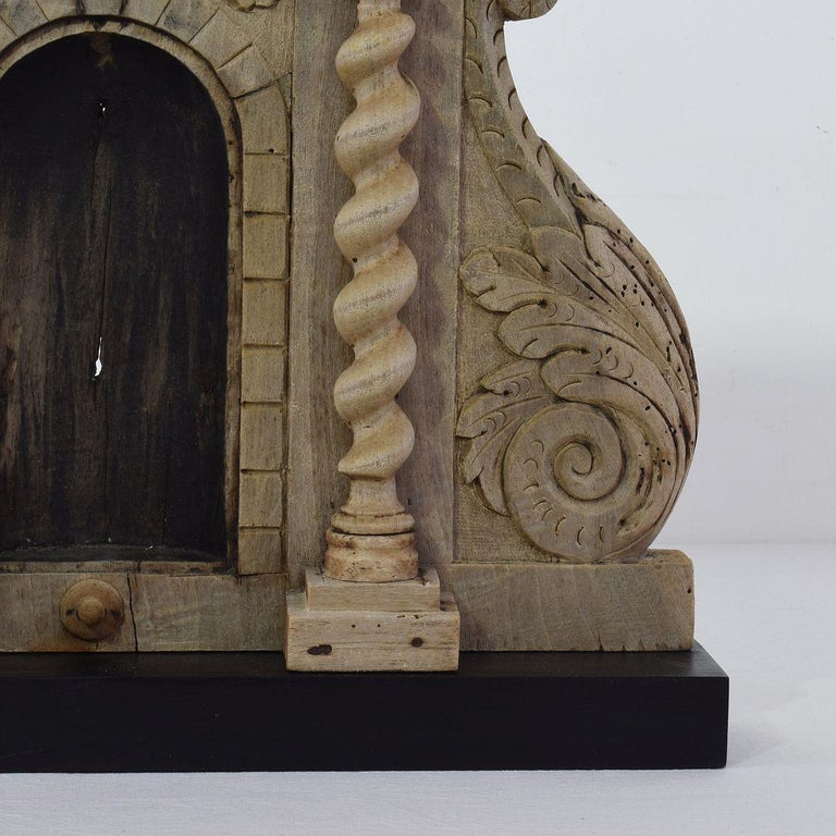Small 18th Century French Carved Oak Baroque Altar Niche at 1stDibs ...