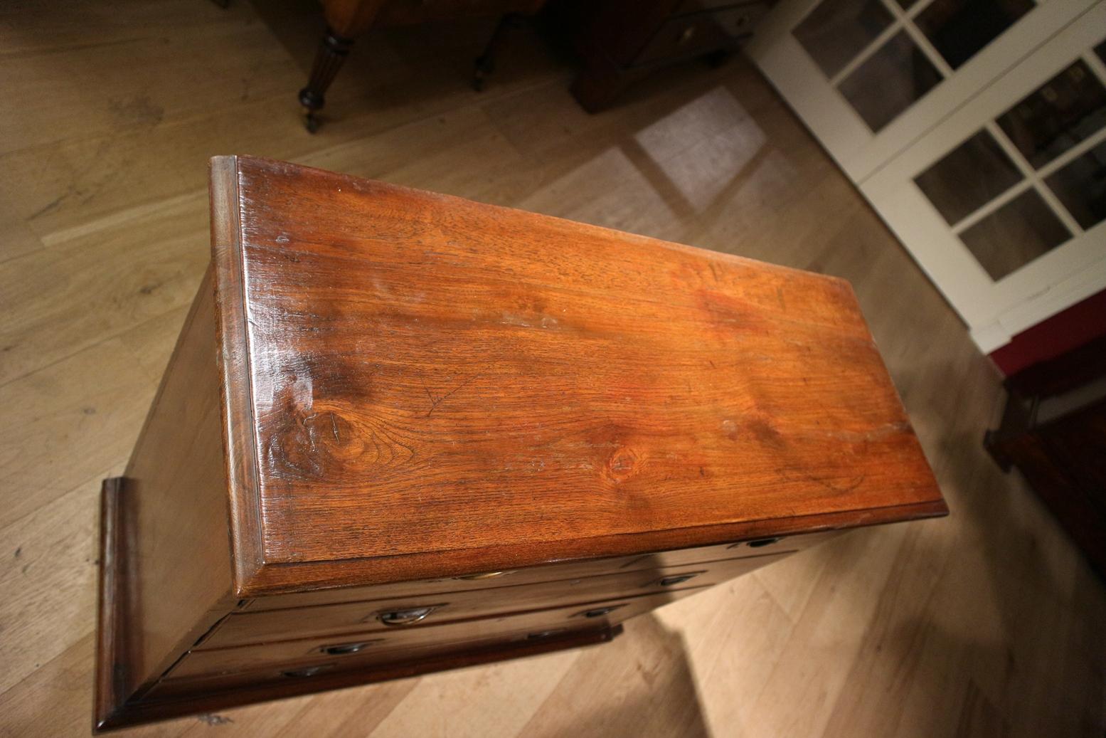 Small 19th Century colonial chest of drawers at 1stDibs