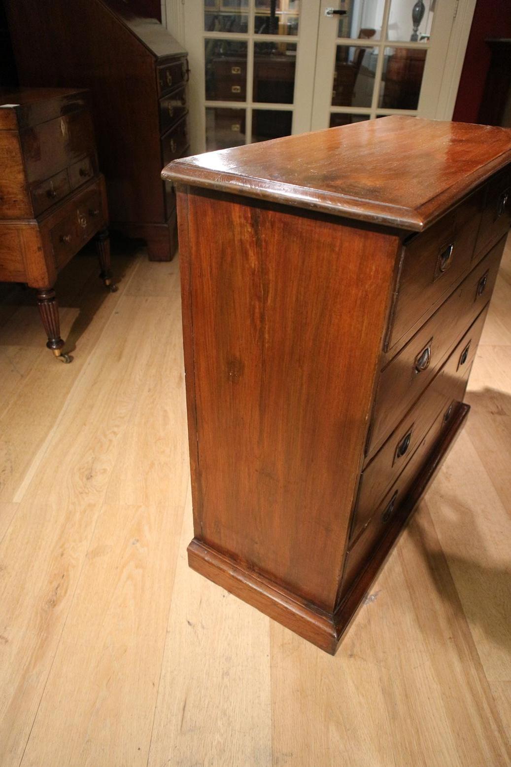 Small 19th Century colonial chest of drawers at 1stDibs