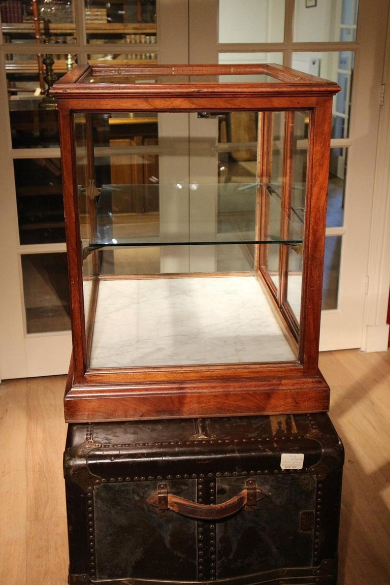 Small 19th Century Victorian Display Cabinet at 1stDibs