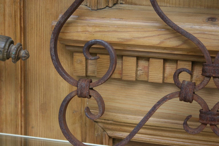 Small 19th Century Wrought Iron Window Grills or Grates, Set of 5 at ...