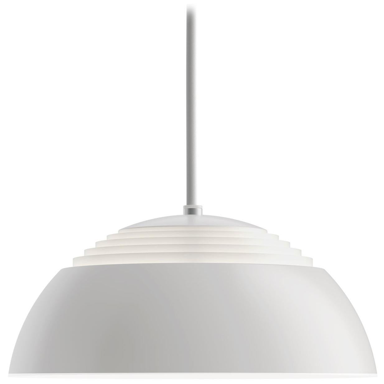 Small AJ Royal Pendant in White by Arne Jacobsen for Louis Poulsen For ...