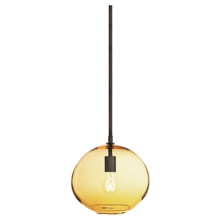 Small Amber Float 1.0 Pendant Lamp by SkLO For Sale at 1stDibs