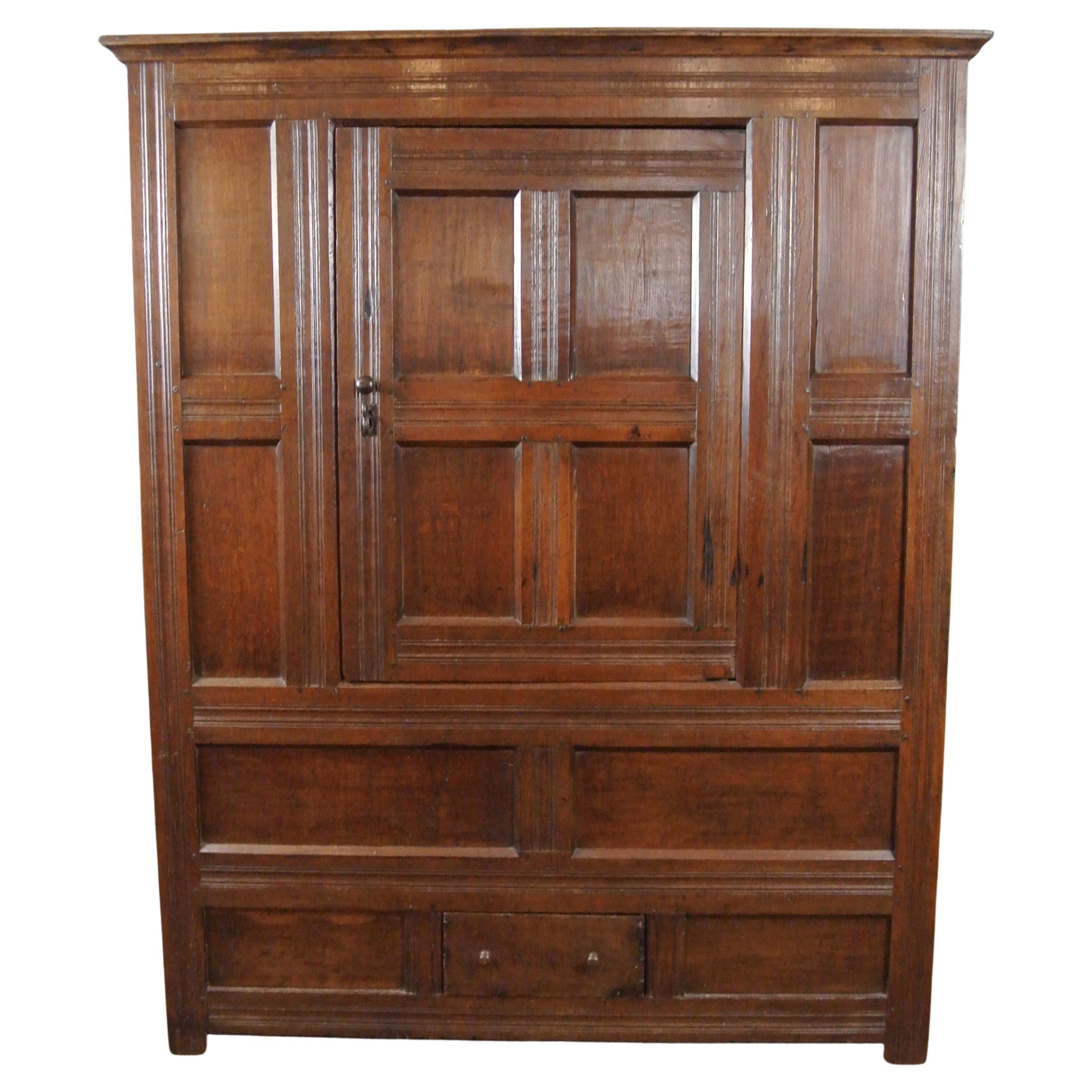 Early 17th Century Wainscot Oak Great Chair, c. 1620 For Sale at 1stDibs