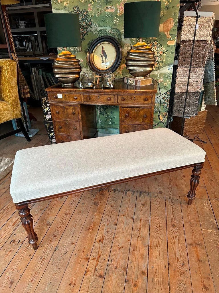 Small Antique Bench at 1stDibs