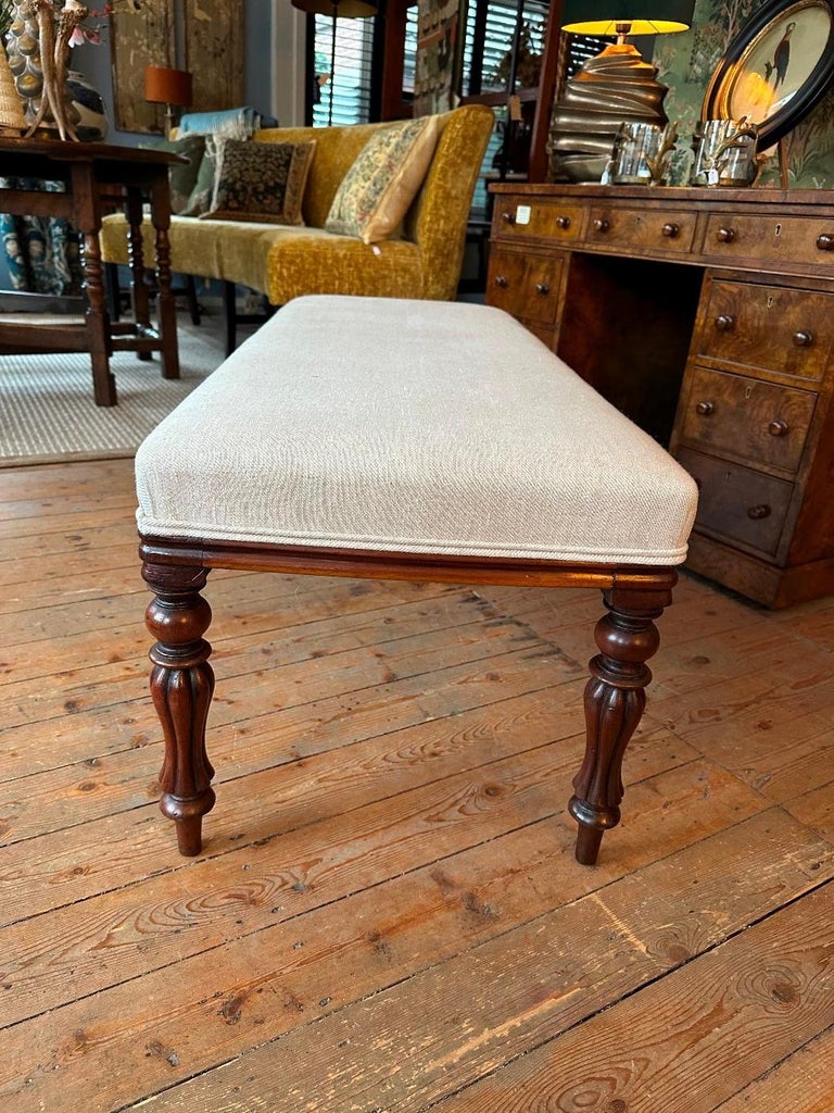 Small Antique Bench at 1stDibs