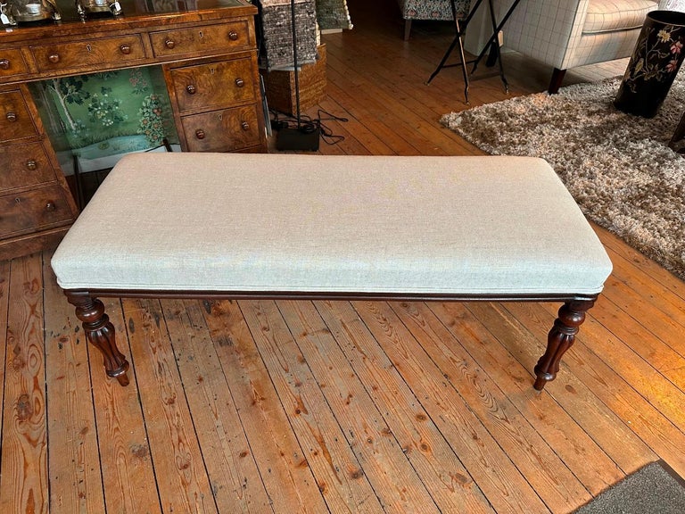 Small Antique Bench at 1stDibs
