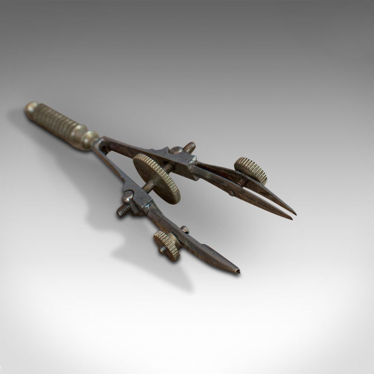 Small Antique Draughtsman's Compass Set, Architect's, Technical Drawing ...