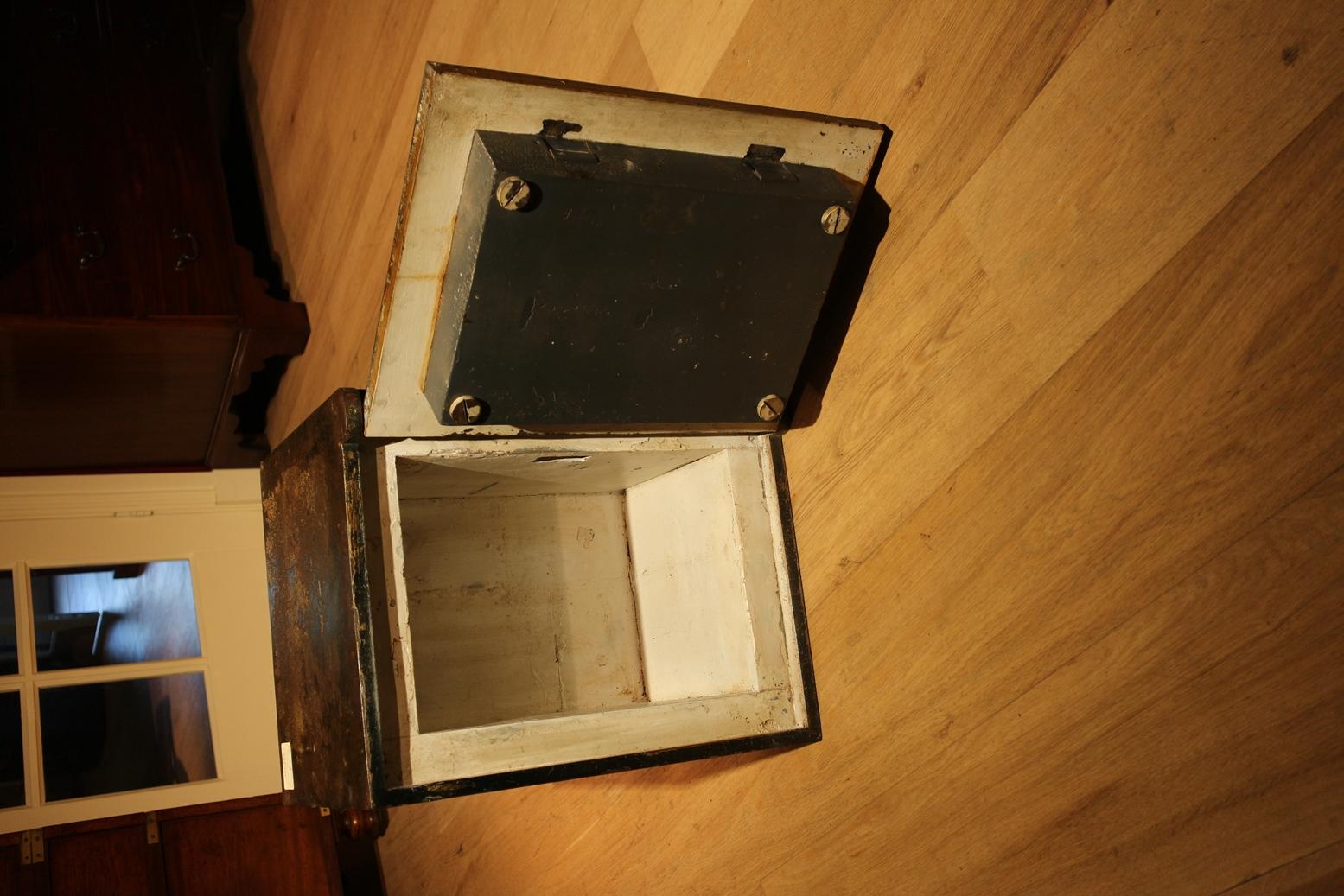 Small Antique English Safe at 1stDibs | small antique safe