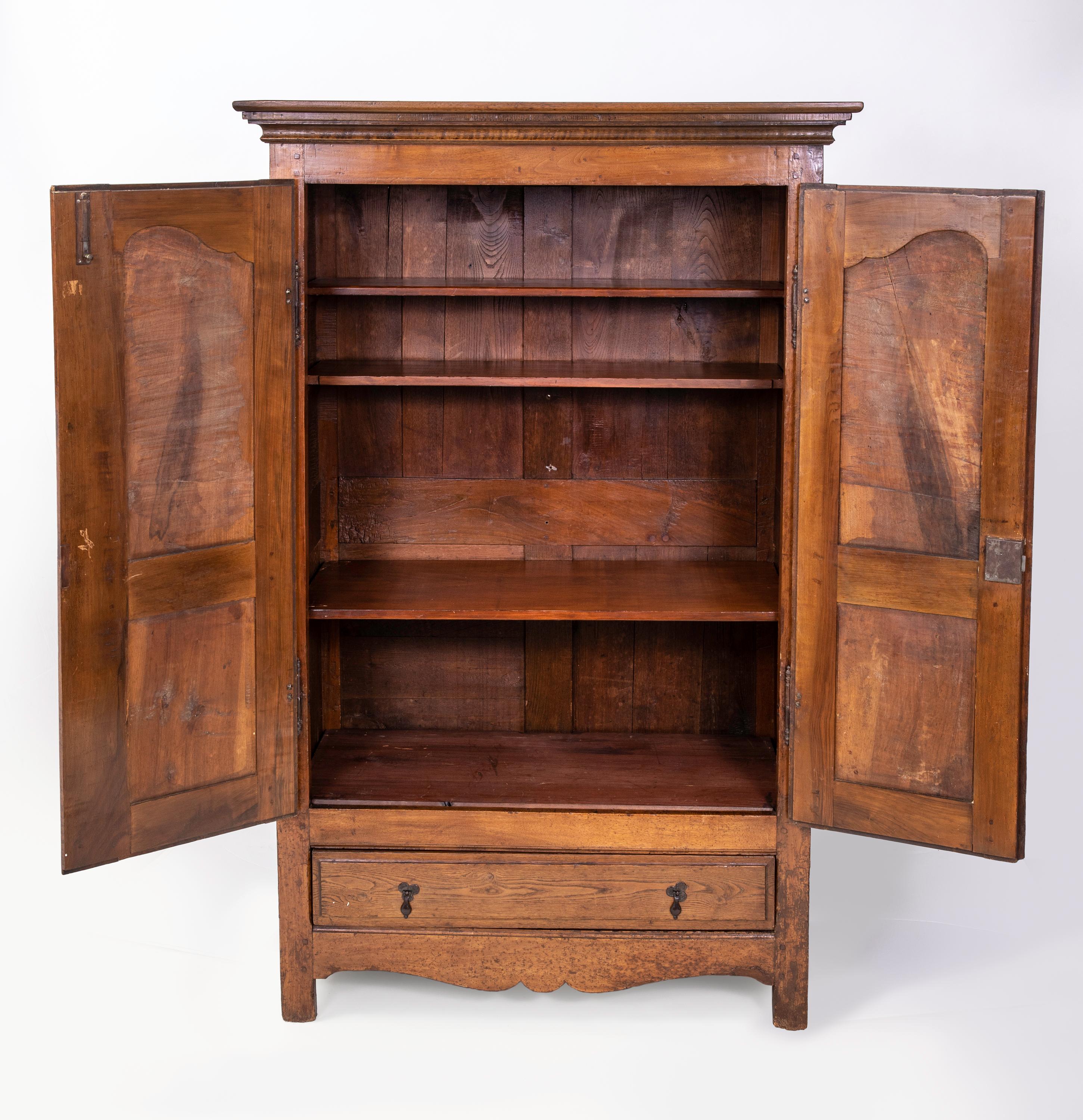 Small Antique French Walnut Armoire at 1stDibs | small antique armoire ...