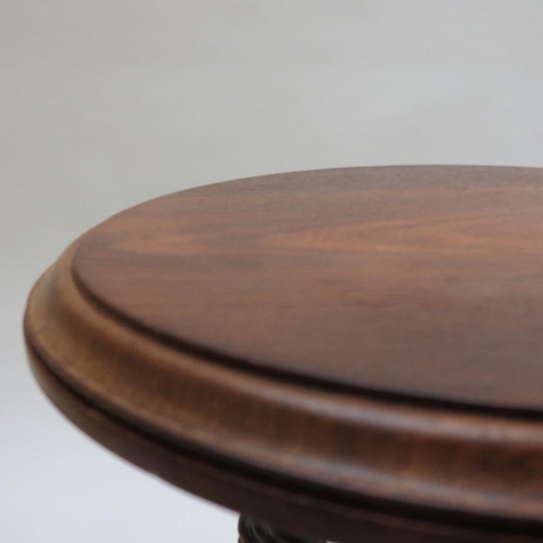 Small Antique Impala Horn Side Table at 1stDibs