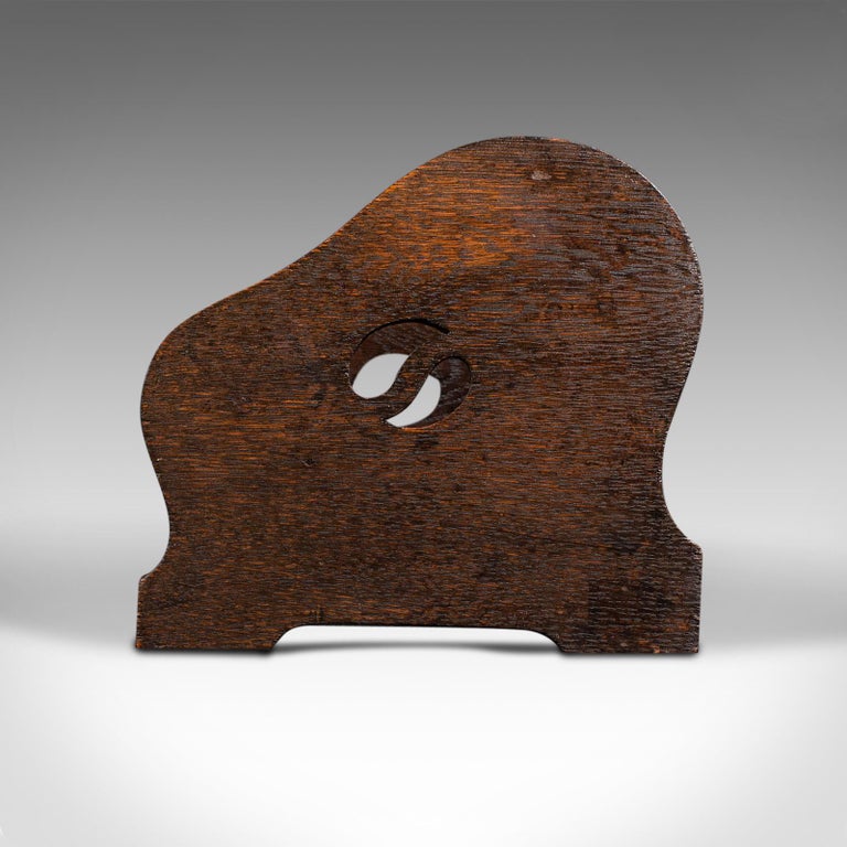 Small Antique Novel Rest, English, Oak, Book Trough, Stand, Edwardian ...