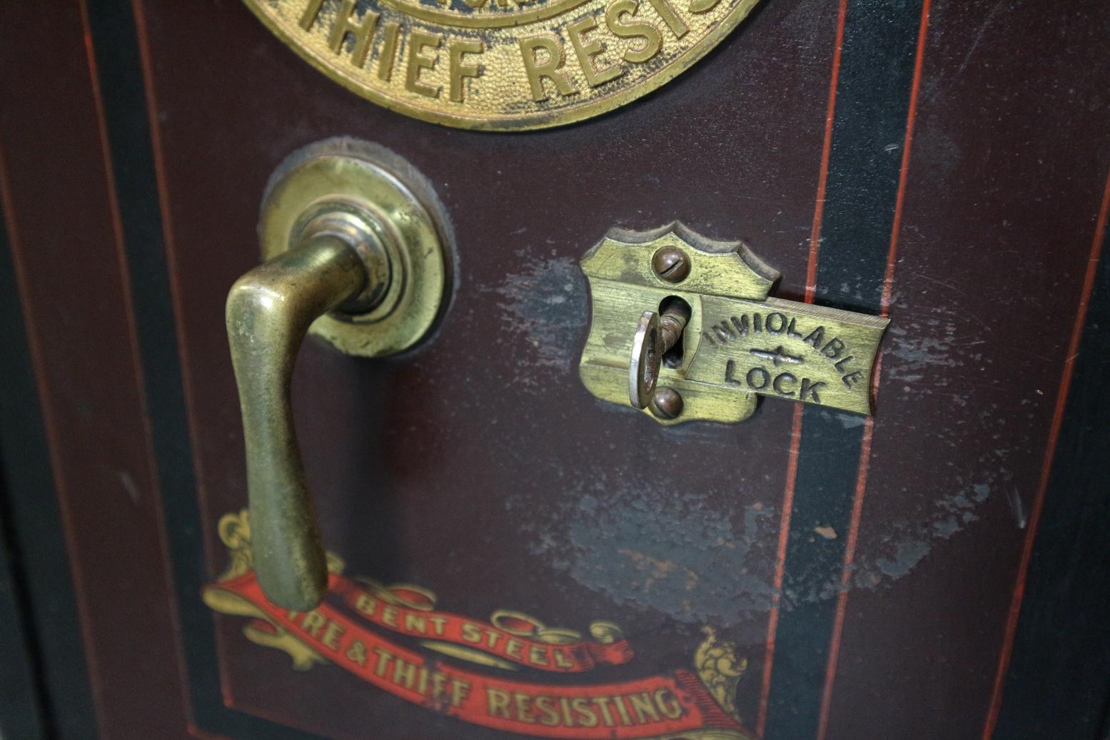 Small Antique Safe at 1stDibs | small safe, antique safes, antique ...