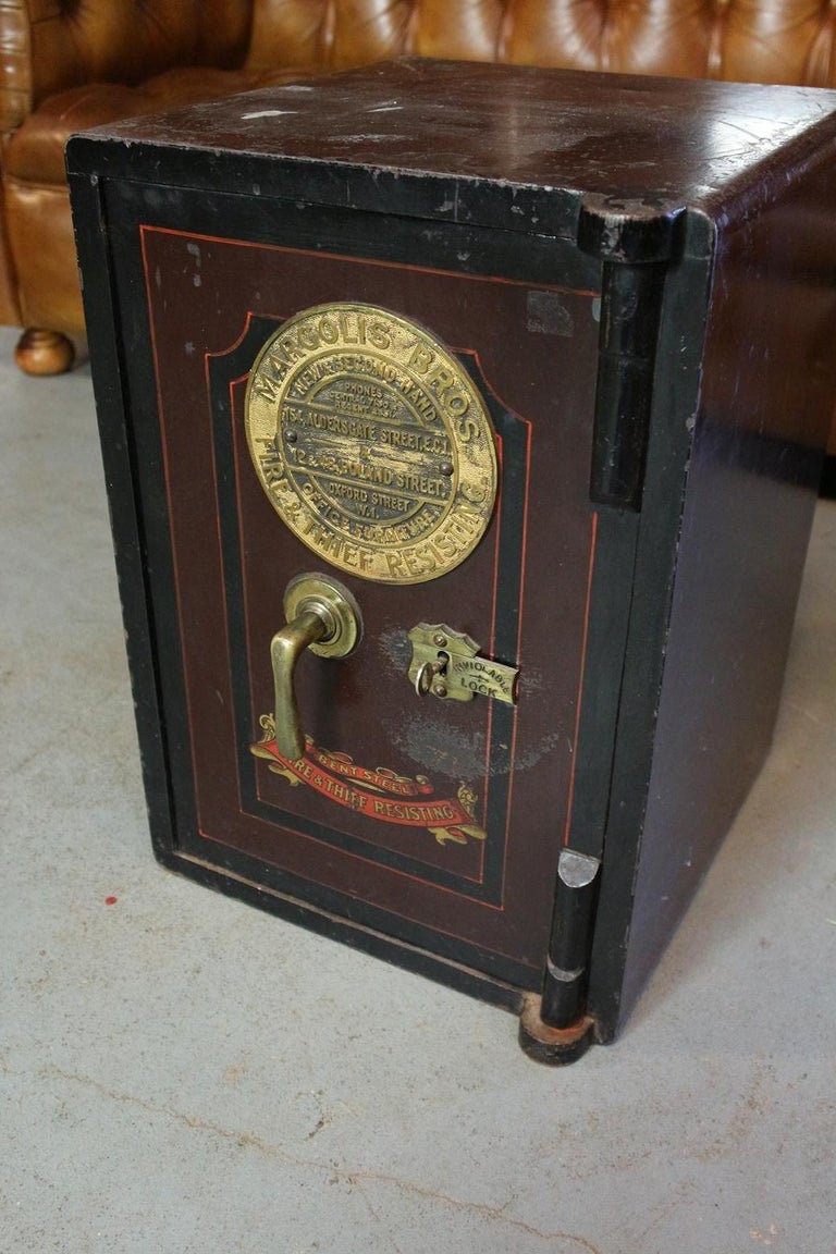 Small Antique Safe at 1stDibs
