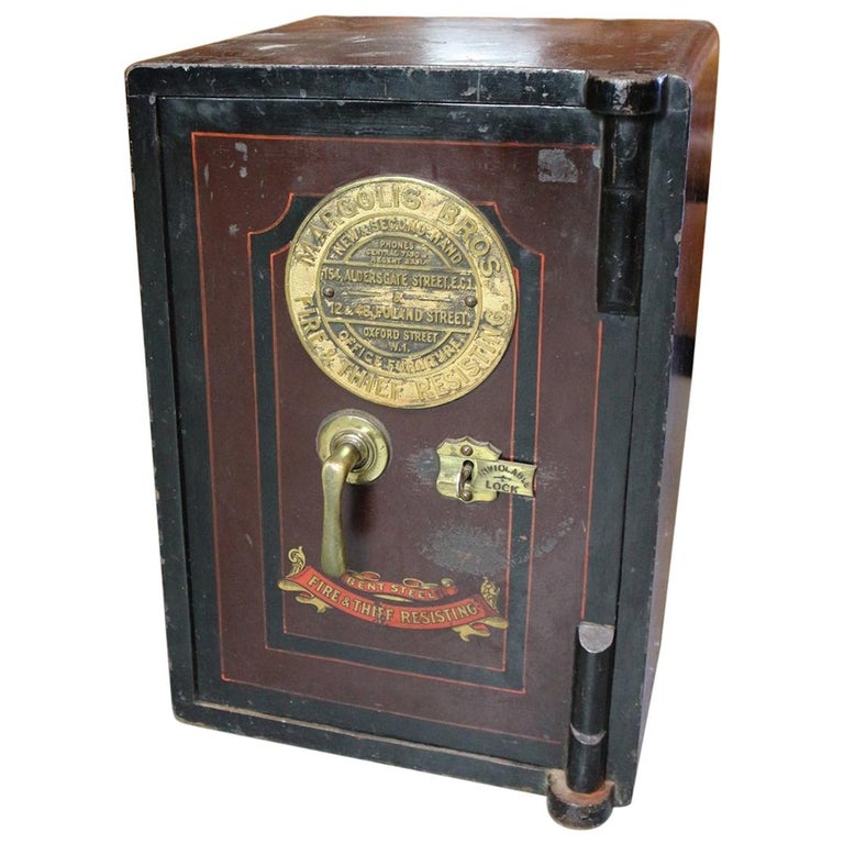 Small Antique Safe at 1stDibs