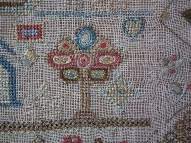 Small Antique Sampler, circa 1770, by Lydia Peakins at 1stDibs | small ...