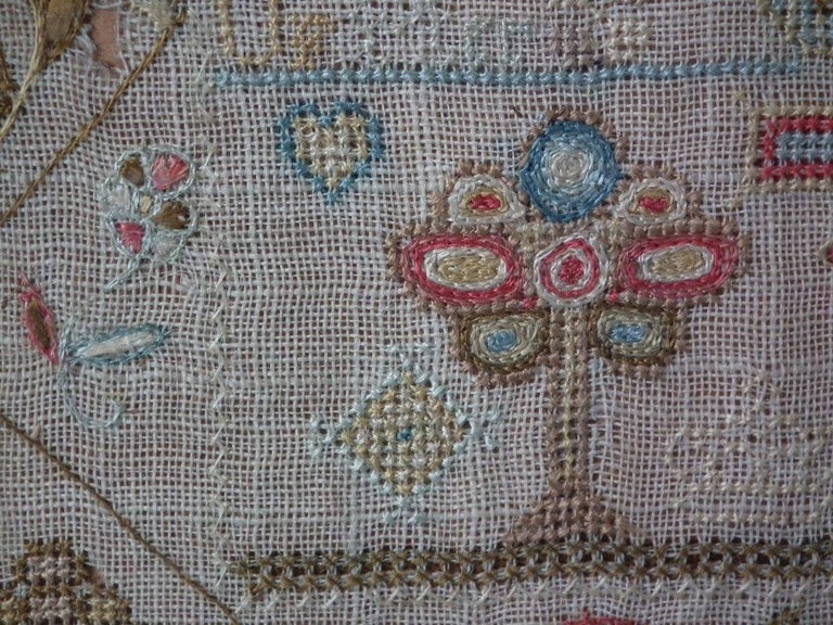 Small Antique Sampler, circa 1770, by Lydia Peakins at 1stDibs | small ...