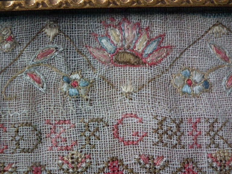 Small Antique Sampler, circa 1770, by Lydia Peakins at 1stDibs | small ...