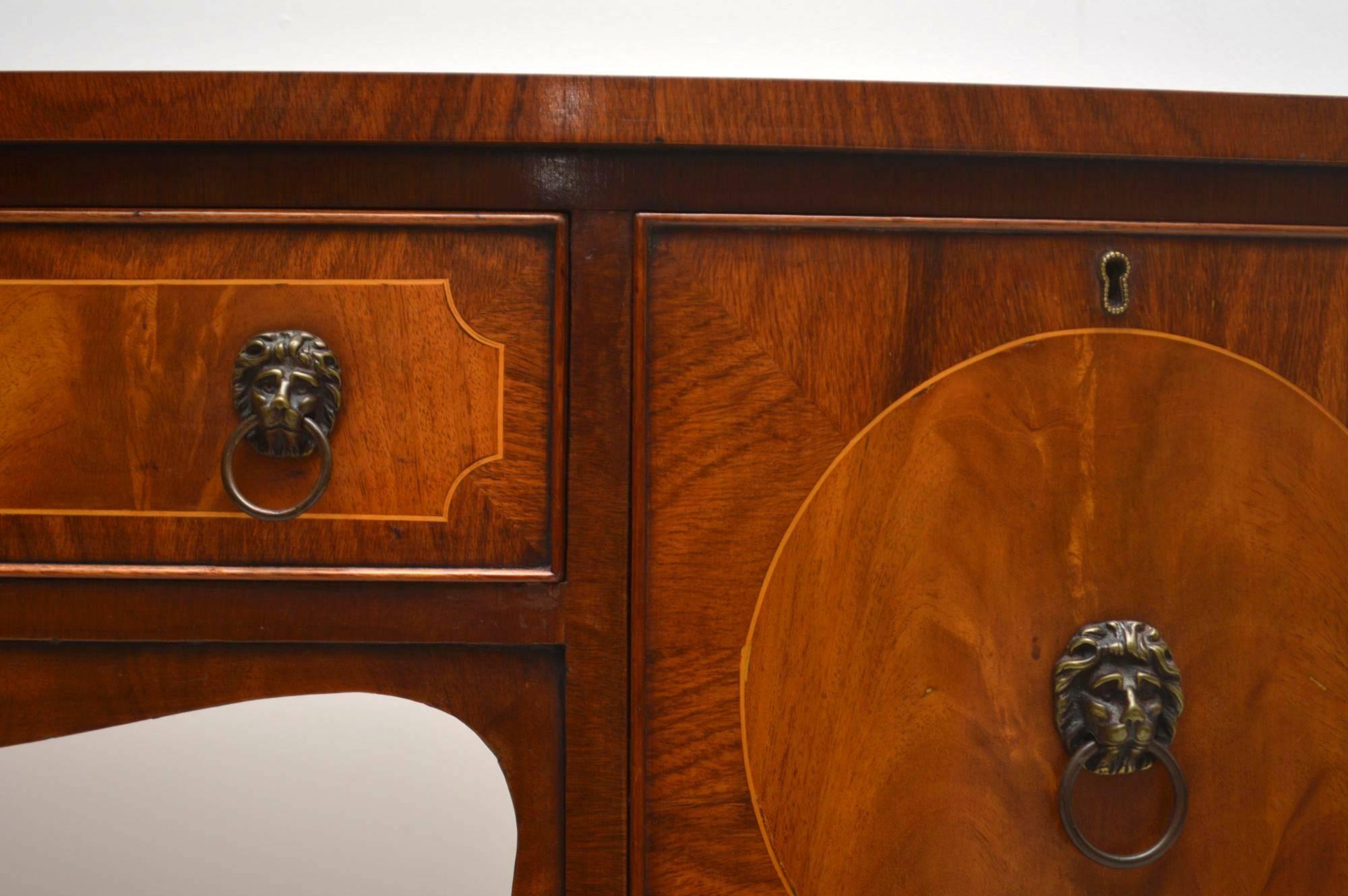 Small Antique Sheraton Style Mahogany Sideboard at 1stDibs | small ...