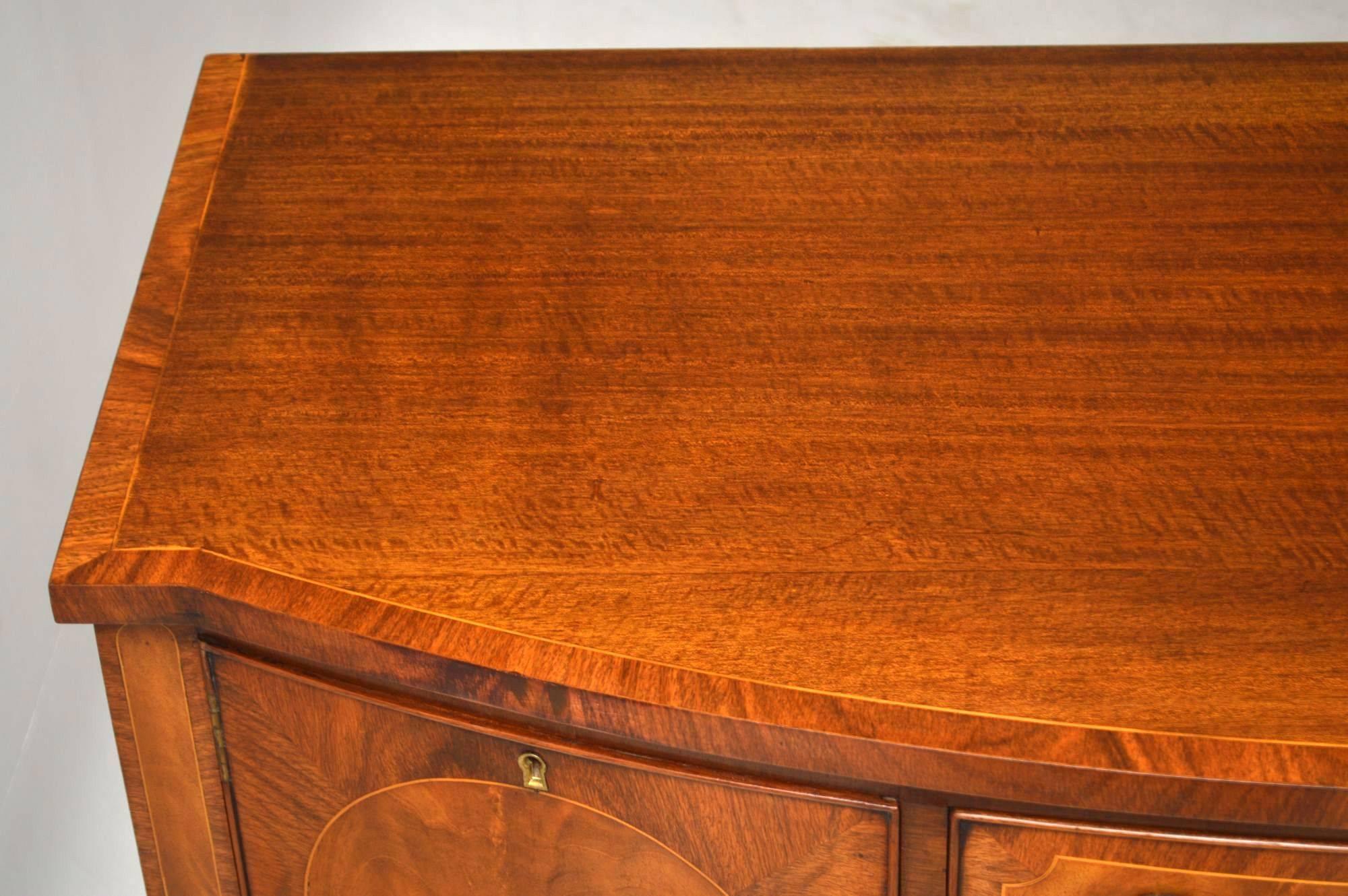 Small Antique Sheraton Style Mahogany Sideboard at 1stDibs | small ...