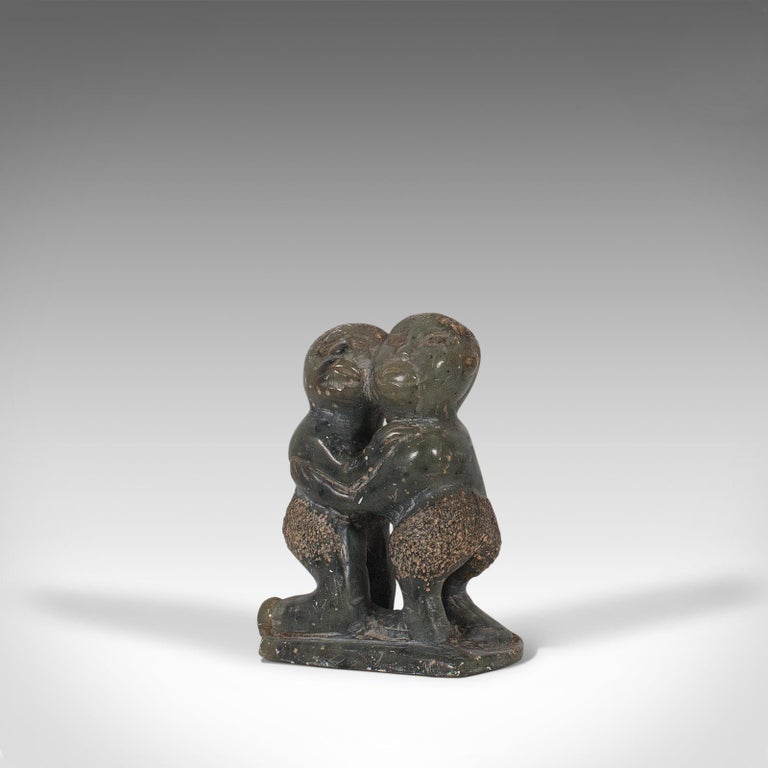 Small Antique Tribal Figure Polynesian Decorative, Soapstone, Statue ...