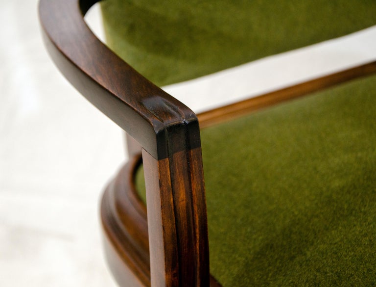 Small Art Deco Occasional or Accent Chair at 1stDibs