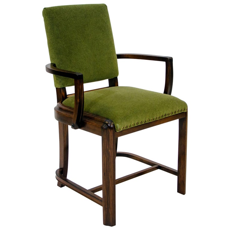 Small Art Deco Occasional or Accent Chair at 1stDibs