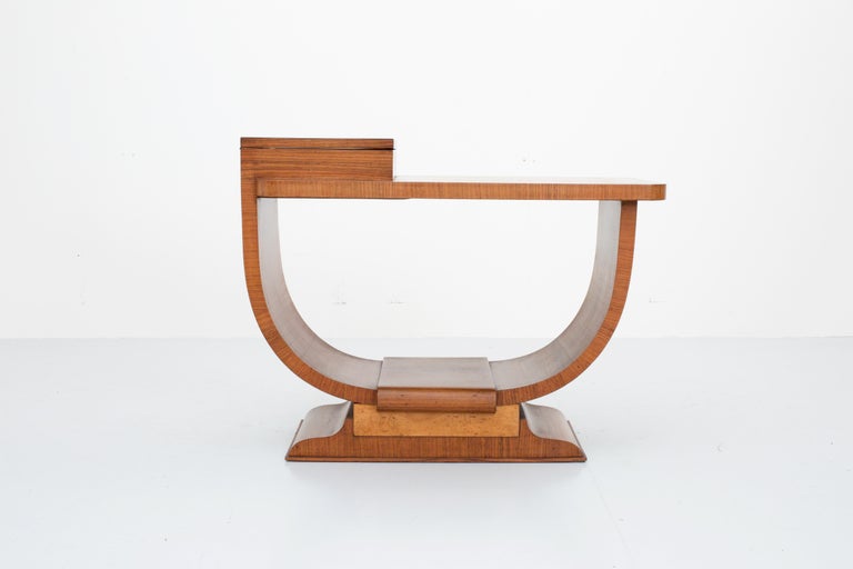 Small Art Deco Side Table in Walnut, France, 1930 at 1stDibs | small ...