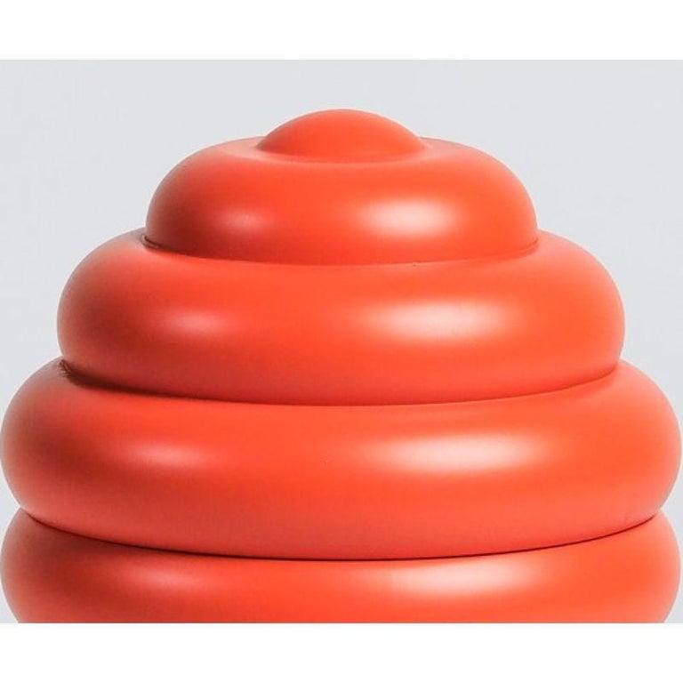 Small Beebee Jar, Orange by Made By Choice For Sale at 1stDibs