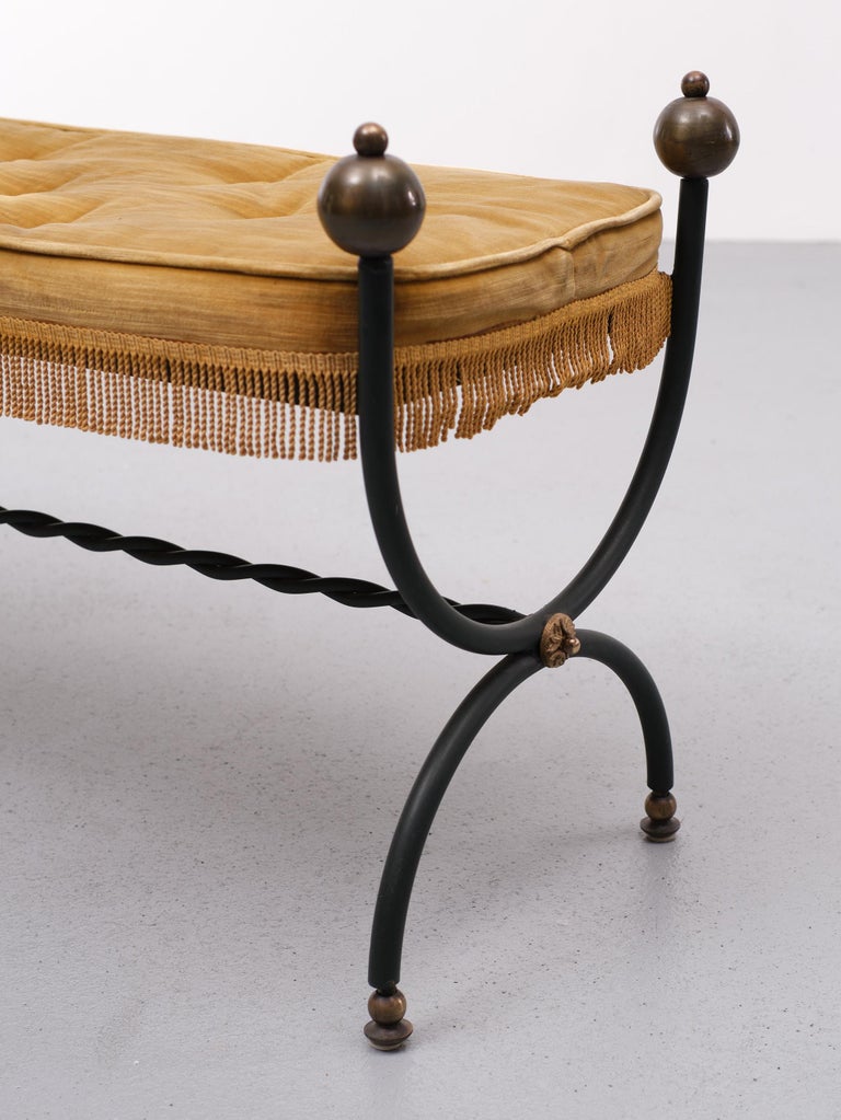 Small Bench Maison Jansen, 1950s, France at 1stDibs