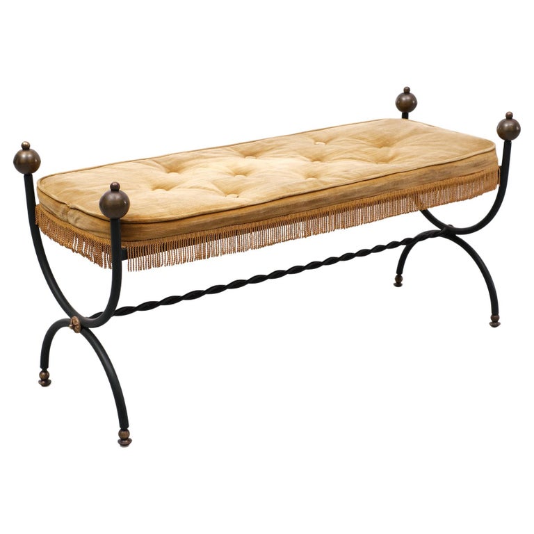 Small Bench Maison Jansen, 1950s, France at 1stDibs