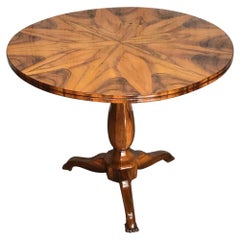 An Unusual German Art Deco Walnut Table at 1stDibs