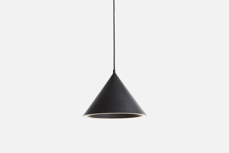 Small Black Annular Pendant Lamp by MSDS Studio For Sale at 1stDibs