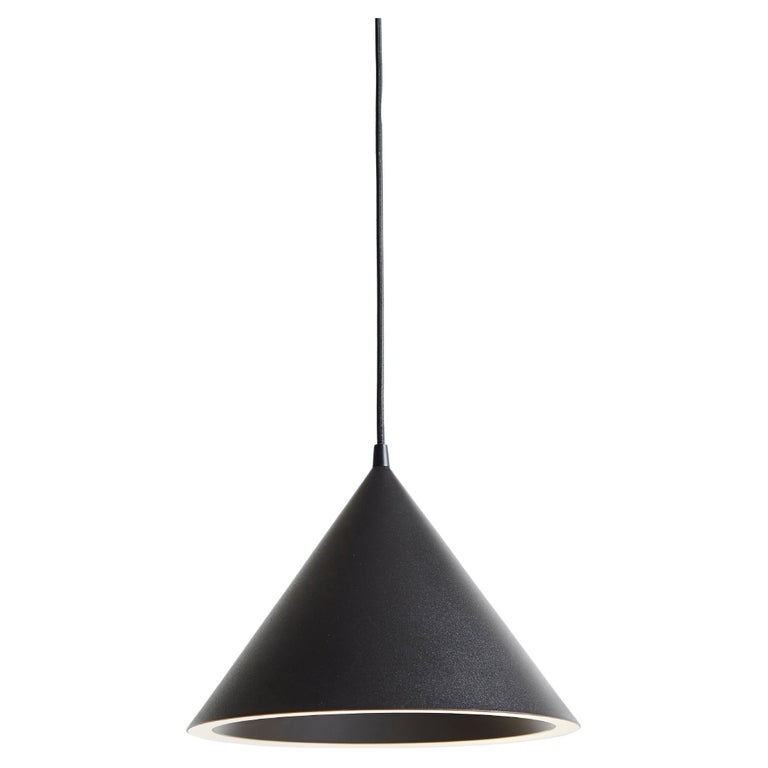 Small Black Annular Pendant Lamp by MSDS Studio For Sale at 1stDibs