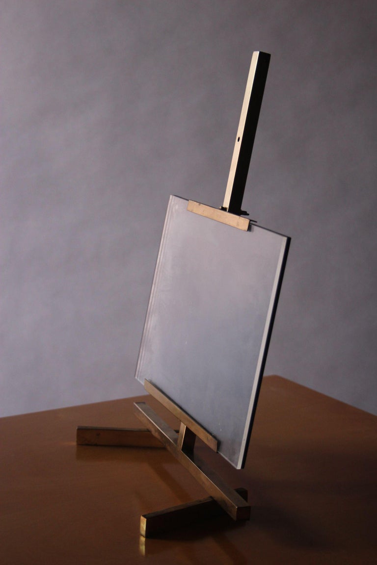 Small Brass Easel For Sale at 1stDibs