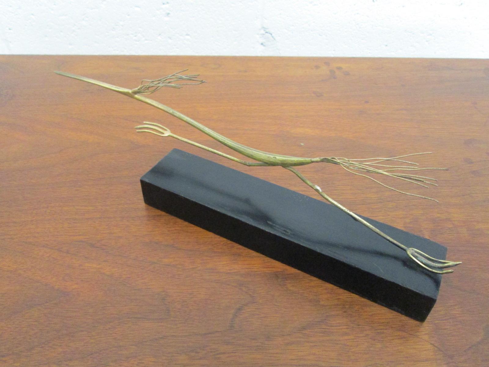 Small Bronze Road Runner Sculpture at 1stDibs