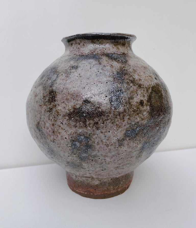 Small Brown Rituals Vase by Lisa Geue For Sale at 1stDibs