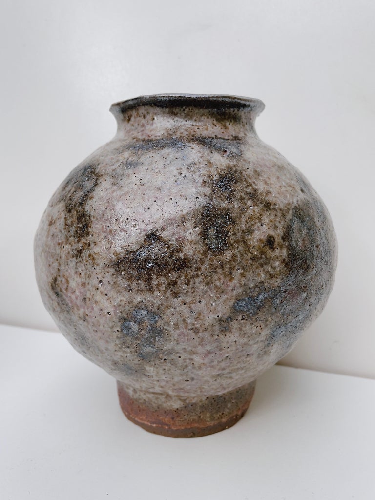 Small Brown Rituals Vase by Lisa Geue For Sale at 1stDibs