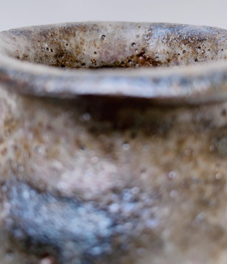 Small Brown Rituals Vase by Lisa Geue For Sale at 1stDibs