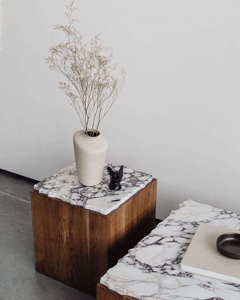 Small Calacatta Viola Pera Coffee Table by Un’common For Sale at ...