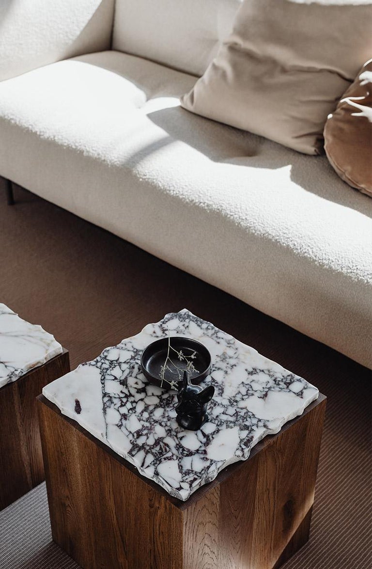 Small Calacatta Viola Pera Coffee Table by Un’common For Sale at ...