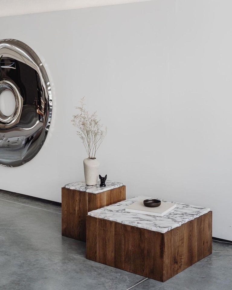 Small Calacatta Viola Pera Coffee Table by Un’common For Sale at ...